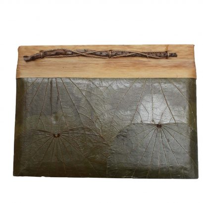Green Dried Leaf Book | Enjoy Life Bali